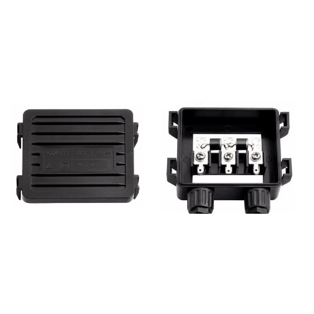 NF&E Photovoltaic Solar Junction Box PV Connecting Box with 2 Diodes ...