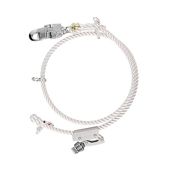 Amazon | ジェフコム(Jefcom) ワークポジショニング用ロープ(軽量・ソフトタイプ) WP-200FCS-WTS | ロープ | 産業・研究開発用品 通販