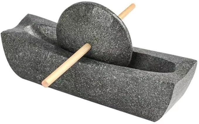 Amazon.com: Bluestone roller, tea grinding in Song Dynasty, small stone ...