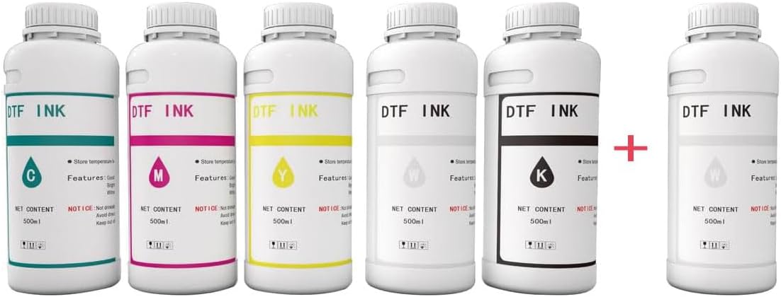 Amazon.com: Procoloredfun DTF Transfer Printer Ink, 3000 ML Premium DTF Ink for Professional DTF ...