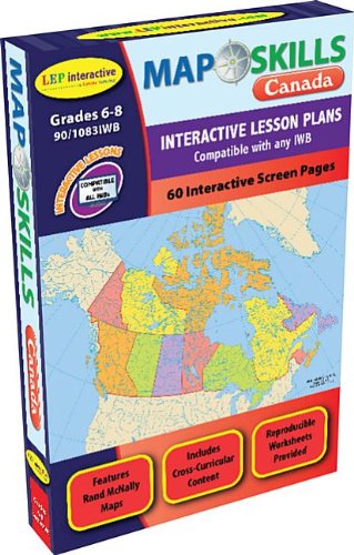 Map Skills: Canada Iwb: Ready-To-Use Digital Lesson Plans : Ashworth ...