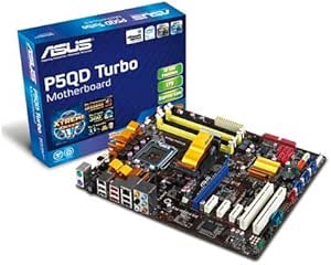 ASUS Turbo P5QD-Motherboard-ATX-Socket LGA775 P45 FireWire Gigabit ...