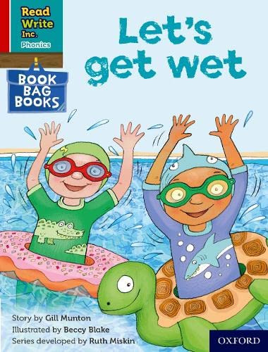 Read Write Inc. Phonics: Red Ditty Book Bag Book 1 Let's get wet (Read ...