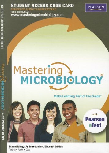 Buy Mastering Microbiology with Pearson eText - Standalone Access Card ...