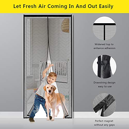 (50% OFF Coupon) Magnetic Screen Door $8.99 - Mojosavings.com