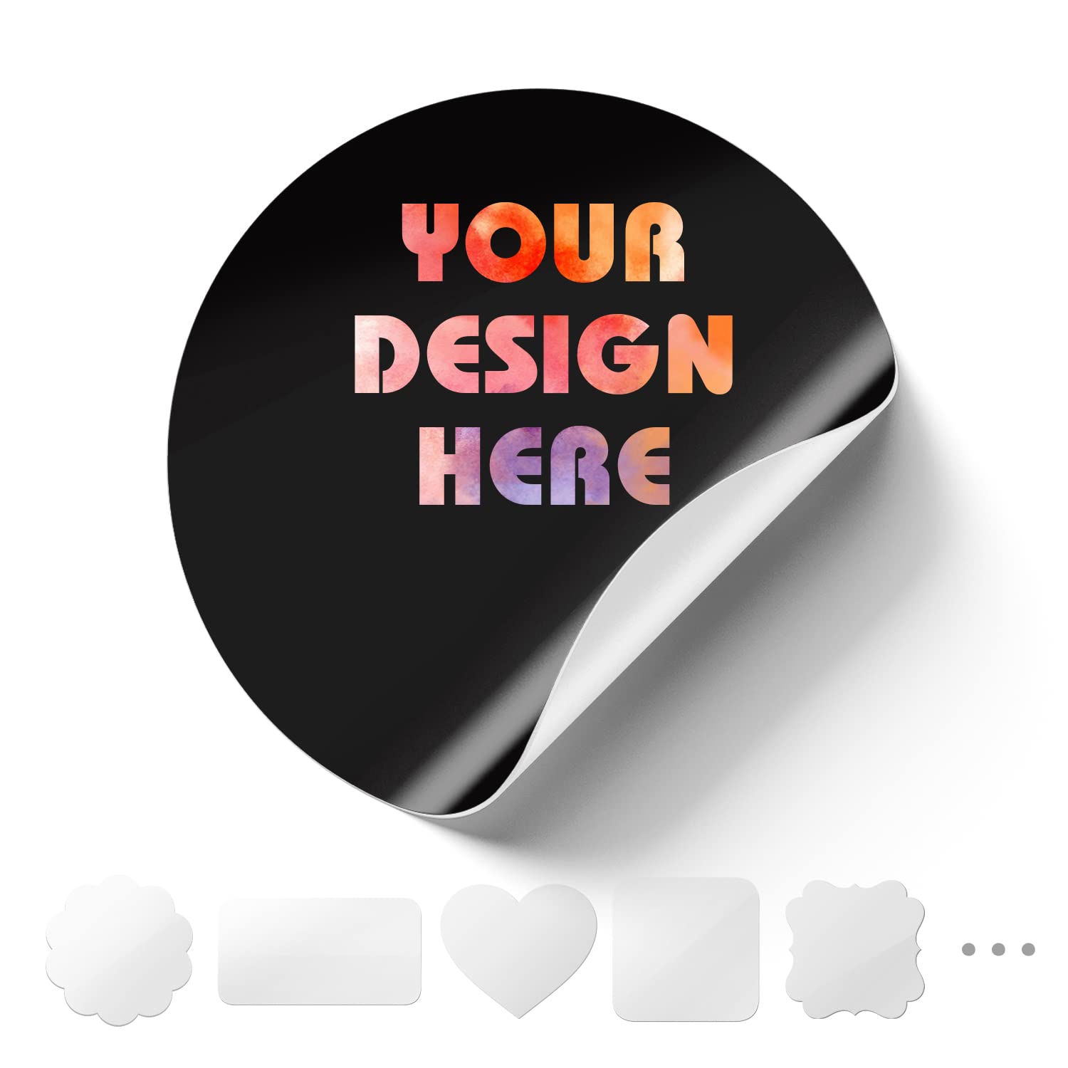 Amazon.com: Custom Stickers for Business Logo,Personalised Logo ...