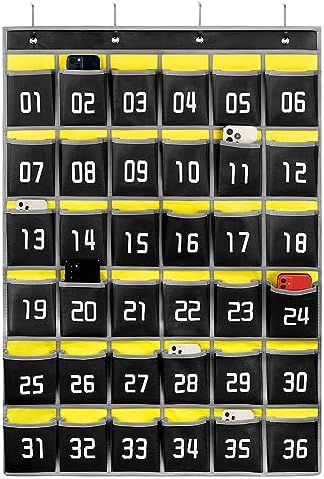 Amazon.com: MISSLO Calculator Holder for Classroom Cell Phone Stoarge ...