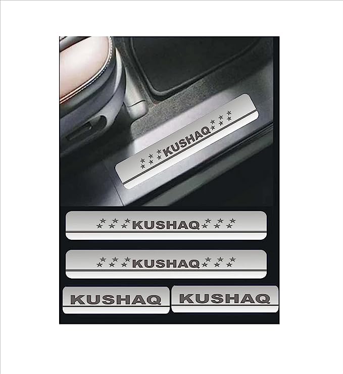 AC Door Sill/Foot Step Stainless Steel Scuff Plate Plates Compatible ...