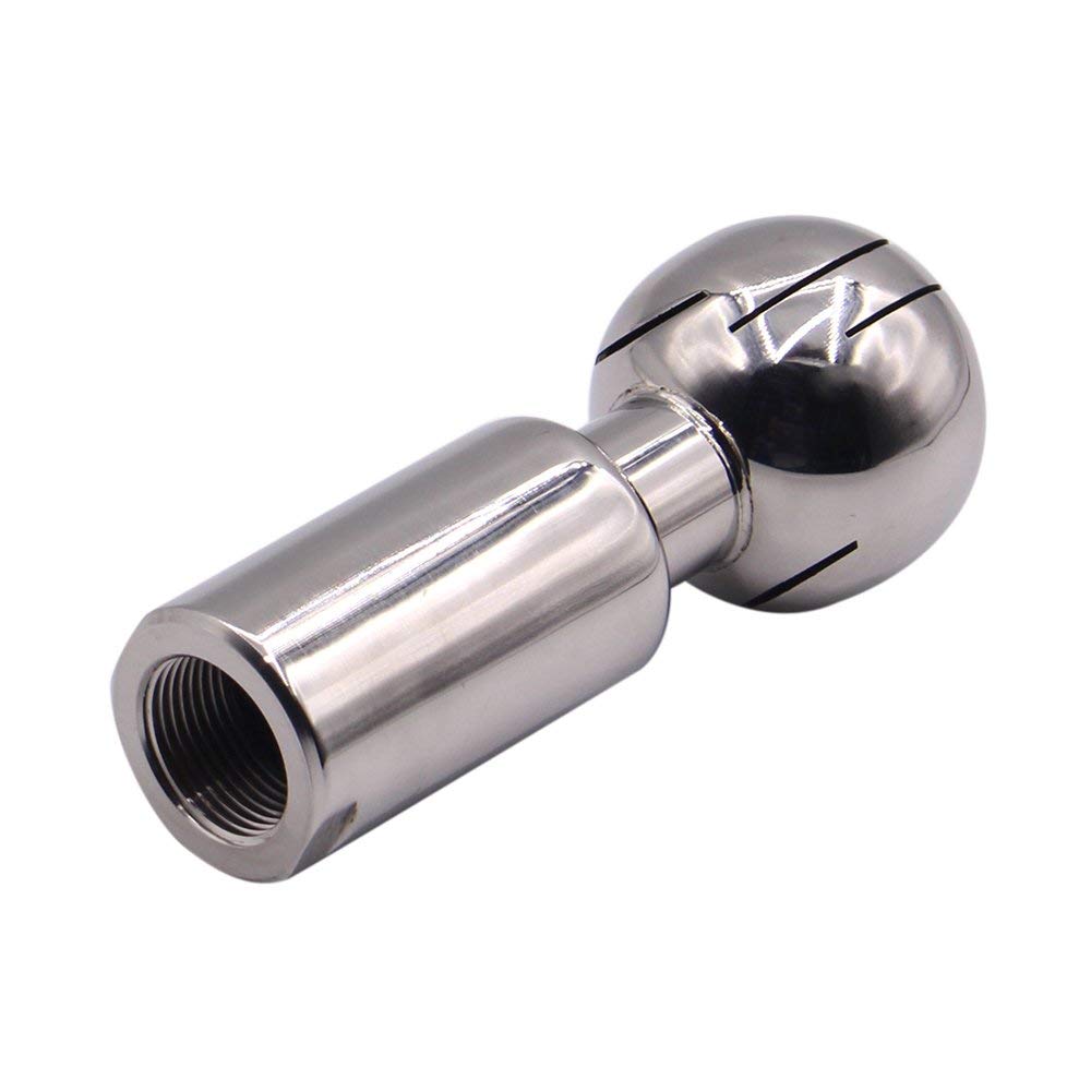 Snapklik.com : DERNORD Rotary Spray Ball NPT Female CIP Tank Cleaning ...