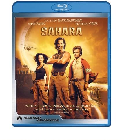 Amazon.com: Sahara [Blu-ray] : Matthew McConaughey, Steve Zahn ...