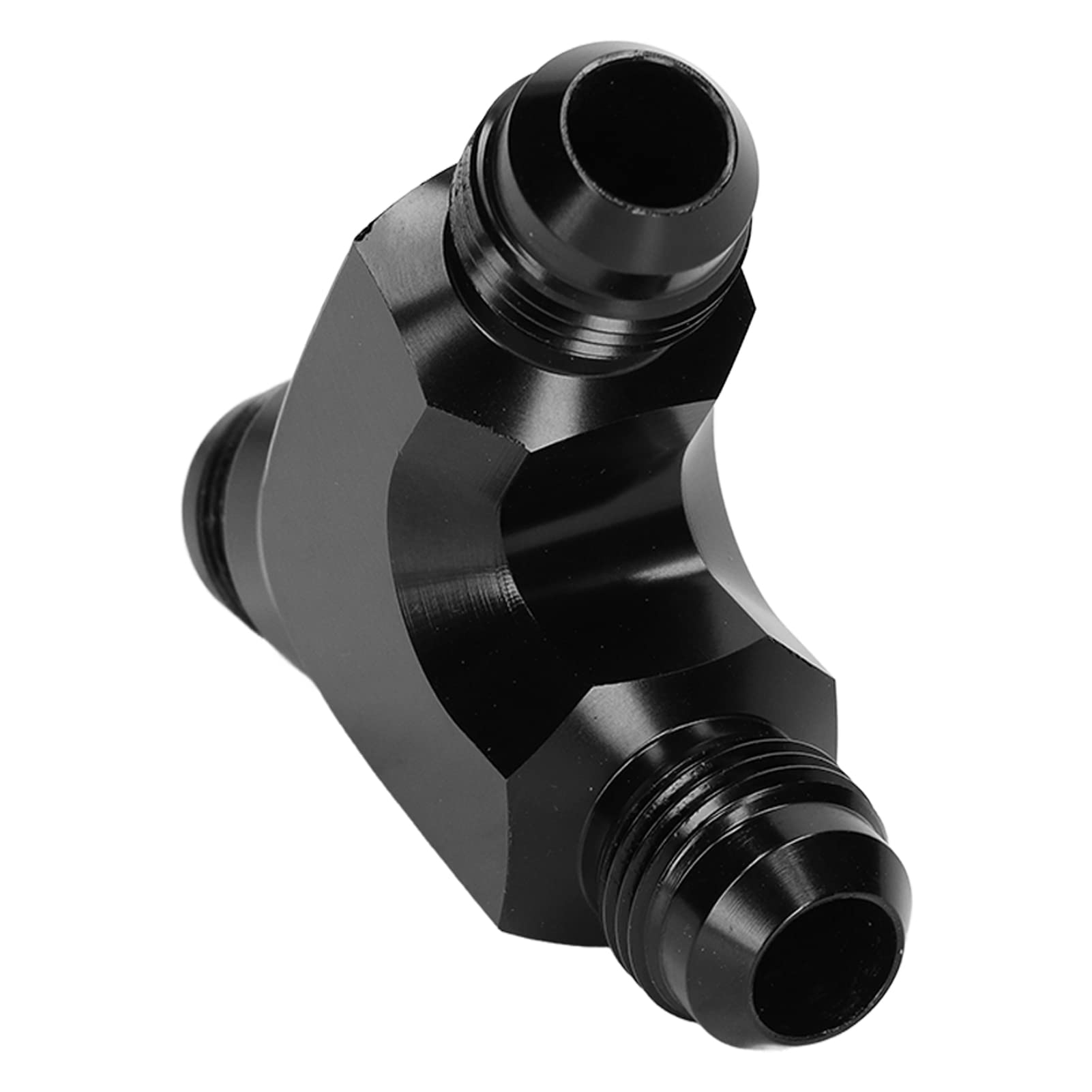 Evil Energy Black Aluminum Alloy Y Shape Block Splitter Fuel Fitting ...