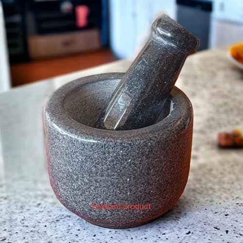 Buy Eakdnat Product marble mortar and pestle set stone grinder/khara ...