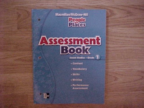 Assessment Book for "People and Places" Social Studies Grade 1 ...
