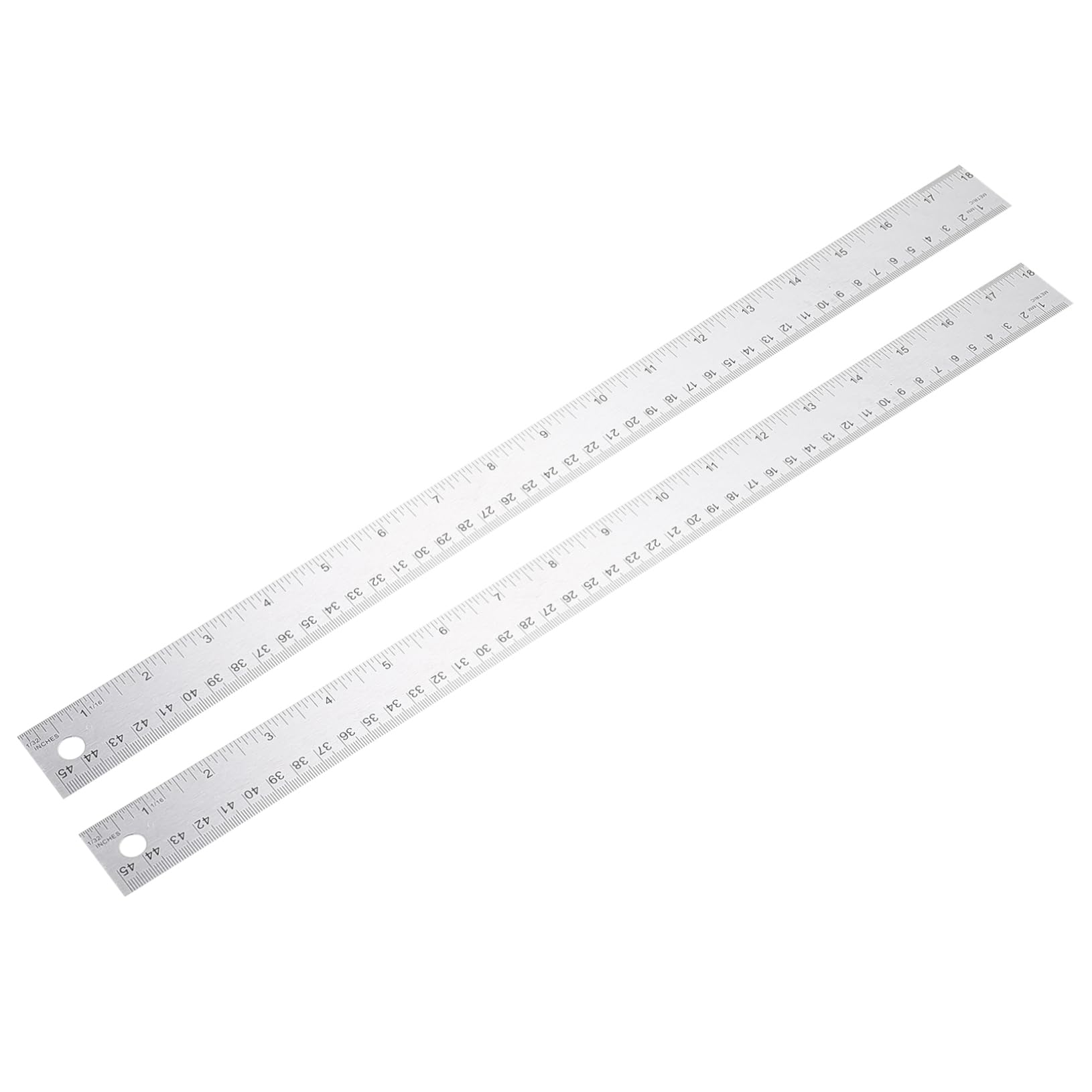 Amazon.com: KICHOUSE 2Pcs Cork Backed Rulers for Engineering and Office ...