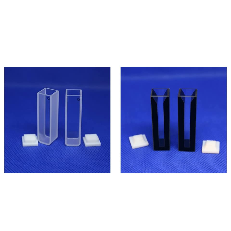 LAB4US UV Quartz Cuvettes 2pcs and Quartz Micro Cuvettes 2pcs Bundle ...