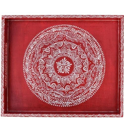 UbEx Art and Crafts Handpainted Aipan Art Painting (Aipan Style 5 ...