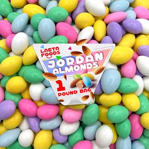 Amazon.com : Assorted Jordan Almonds Candy | 1 Pound Jordan Almonds ...