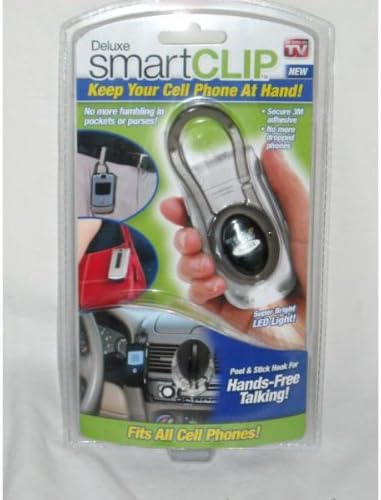Amazon.com: Deluxe SmartClip Universal Cell Phone Clip with LED Light ...
