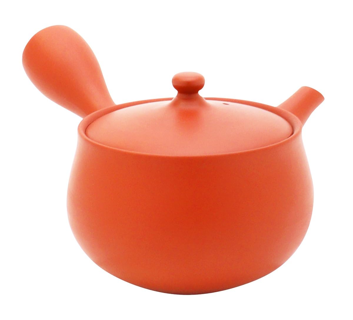 Amazon｜ヤマキイカイ 人水朱泥花形無地 急須 Y205｜急須 オンライン通販