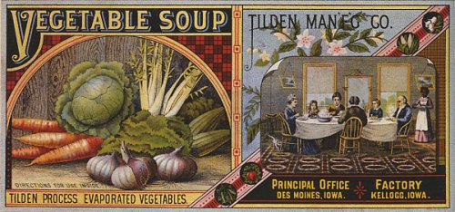 Vintage Soup Labels