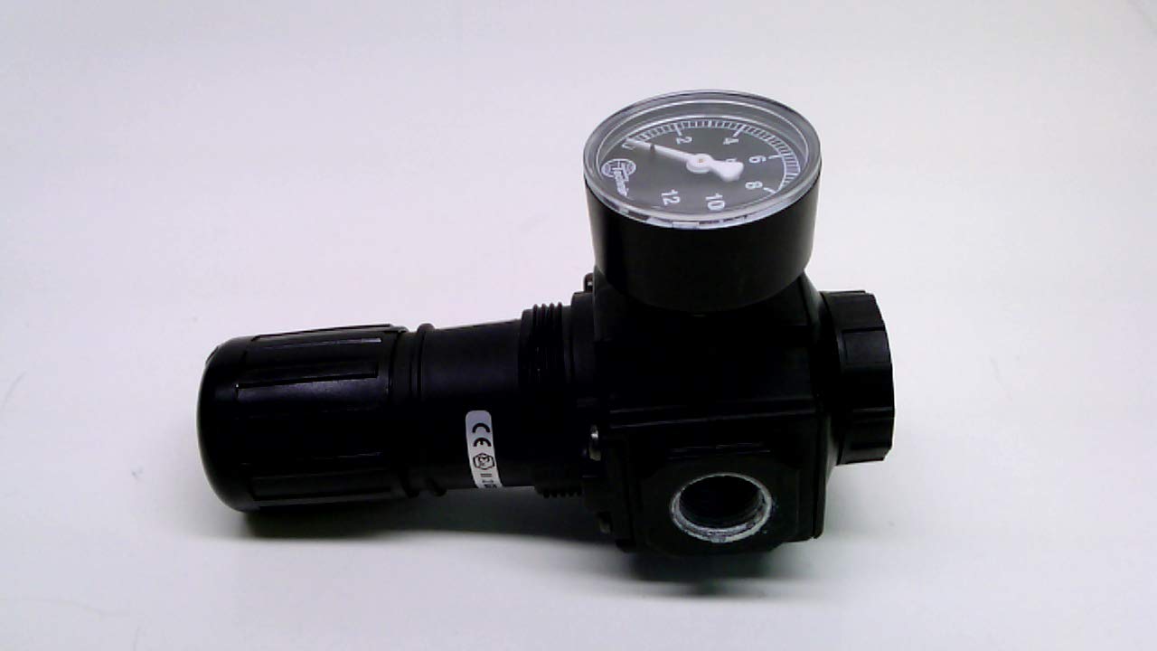 Norgren R74g-4Gk-Rmn, Pneumatic Pressure Regulator, with Gauge, 300Psi ...