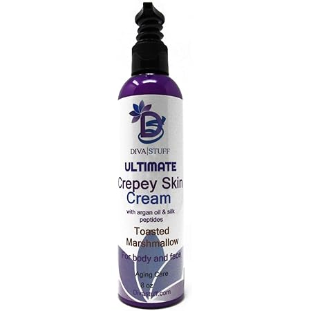 Amazon.com : Diva Stuff Crepey Skin Body & Face Cream With Hyaluronic ...