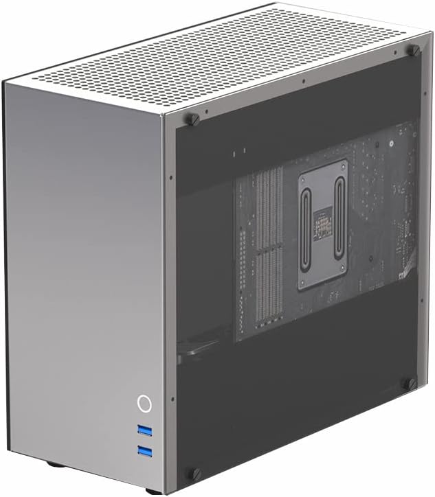 Amazon.co.jp: GEEEK Mini Sfx ITX 透明アクリル G1-SE A4 コンピュータケース (M8) : パソコン・周辺機器