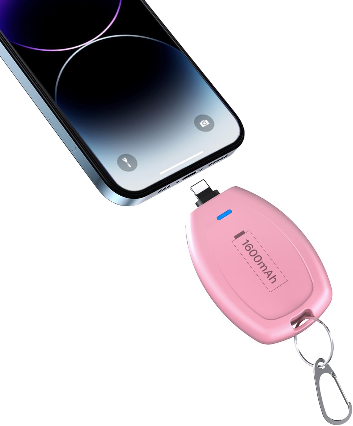 Amazon.com: HUAENG USB C Keychain Portable Charger Power Bank ...