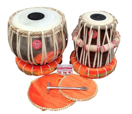 Baba Surjan Singh & Sons - BSSS® Steel tabla jodi set with all ...