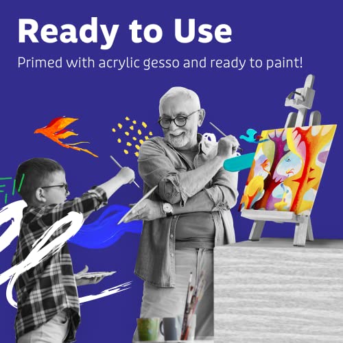 Easy Step-by-Step Paint Abstract Landscape | Art Tutorial - 101 ARTISTS