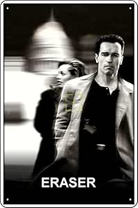 Amazon.com : Eraser (1996) Movie Poster Home Wall Art Tin Signs Retro ...