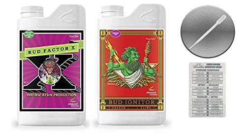 Amazon.com : Advanced Nutrients Bud Factor X and Bud Ignitor Bundle ...