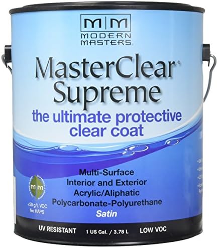 1 gal Modern Masters MCS902 Clear MasterClear Supreme Protective Clear ...
