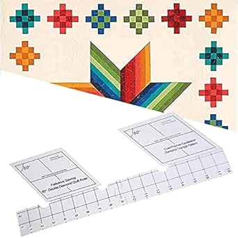 Double Diamond Quilt Ruler, Quilting Rulers and Templates Creative ...
