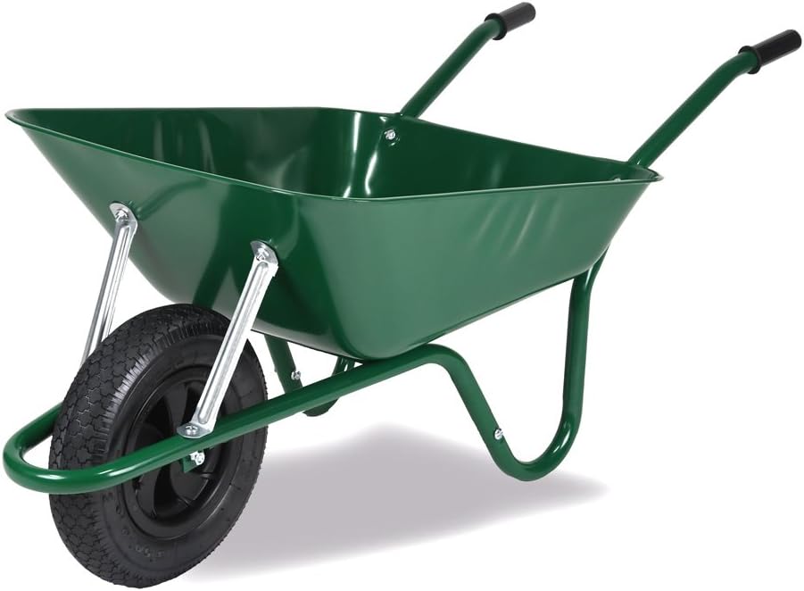 Walsall Wheelbarrows 85 Ltr Easiload Wheelbarrow Heavy Duty Builders ...