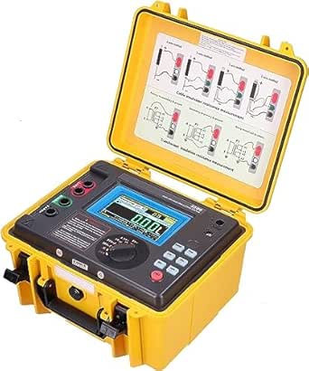 ETCR3500 5KV Digital Earth Resistance Tester for Electrical Equipment ...