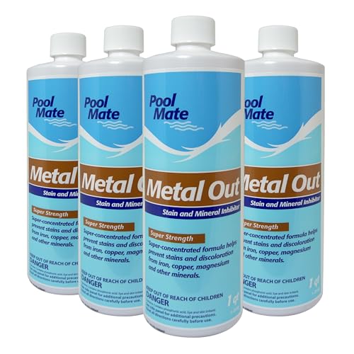 Snapklik.com : Pool Mate 1-2550-04 Pool Metal Remover Pool Stain Remover