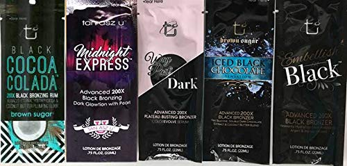Amazon.com : Lot of Five Tanning Lotion Sample Packets by Tan ...