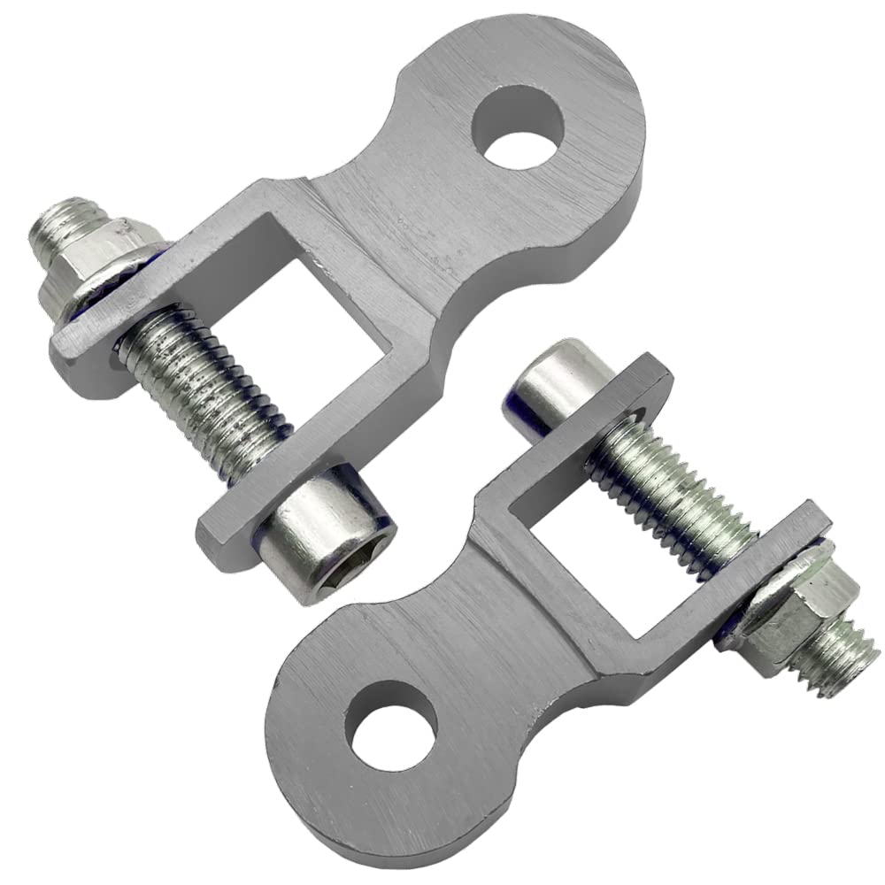 Amazon | TKY ヒップアップアダプター バイク ヒップアップ サスペンション パーツ ケツ上げ 汎用 車高 調整 M10 2個セット (シルバー) | サスペンションパーツ | 車＆バイク