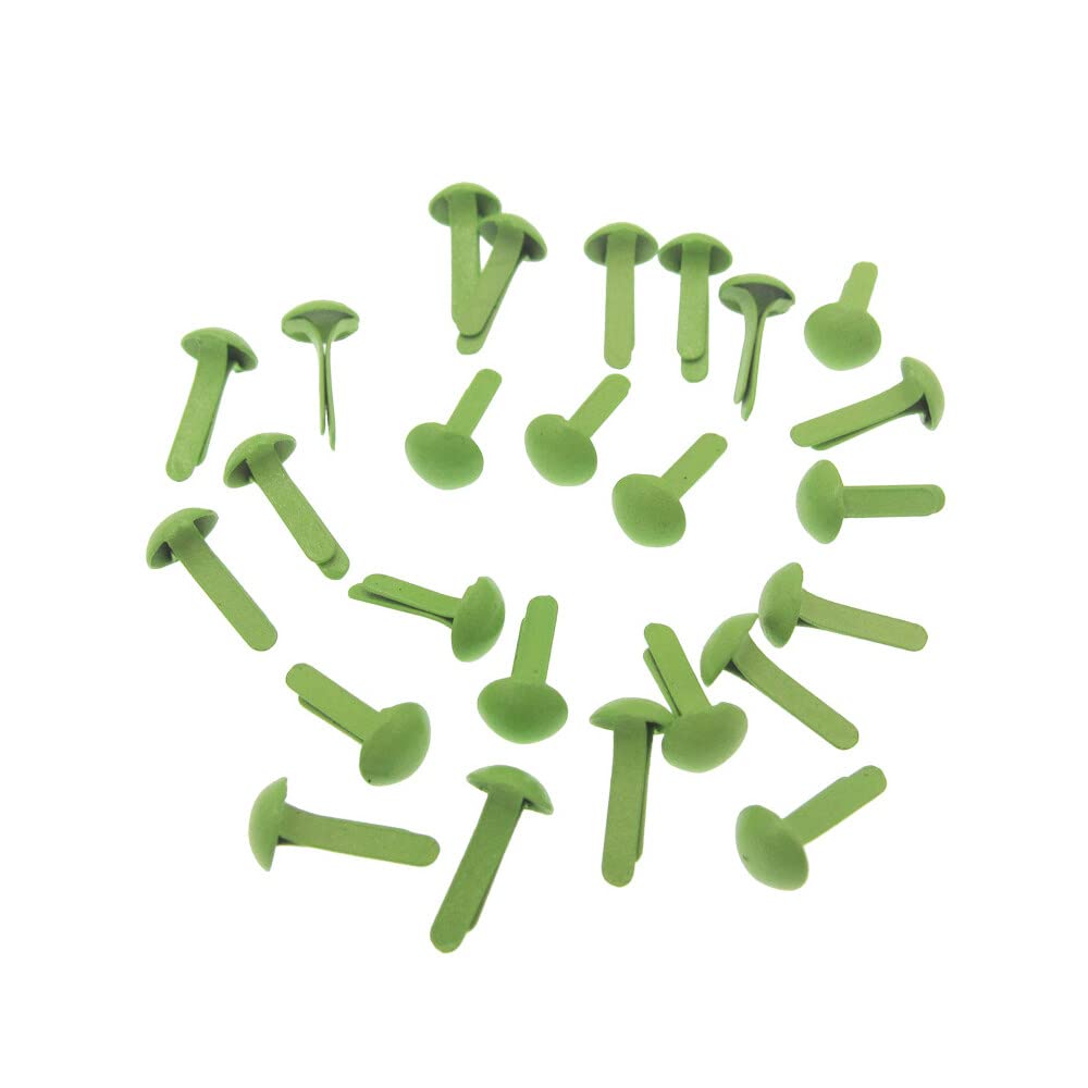 Brass Fasteners 200 Pcs Mini Brads Metal Fasteners For Paper Craft Togo ...