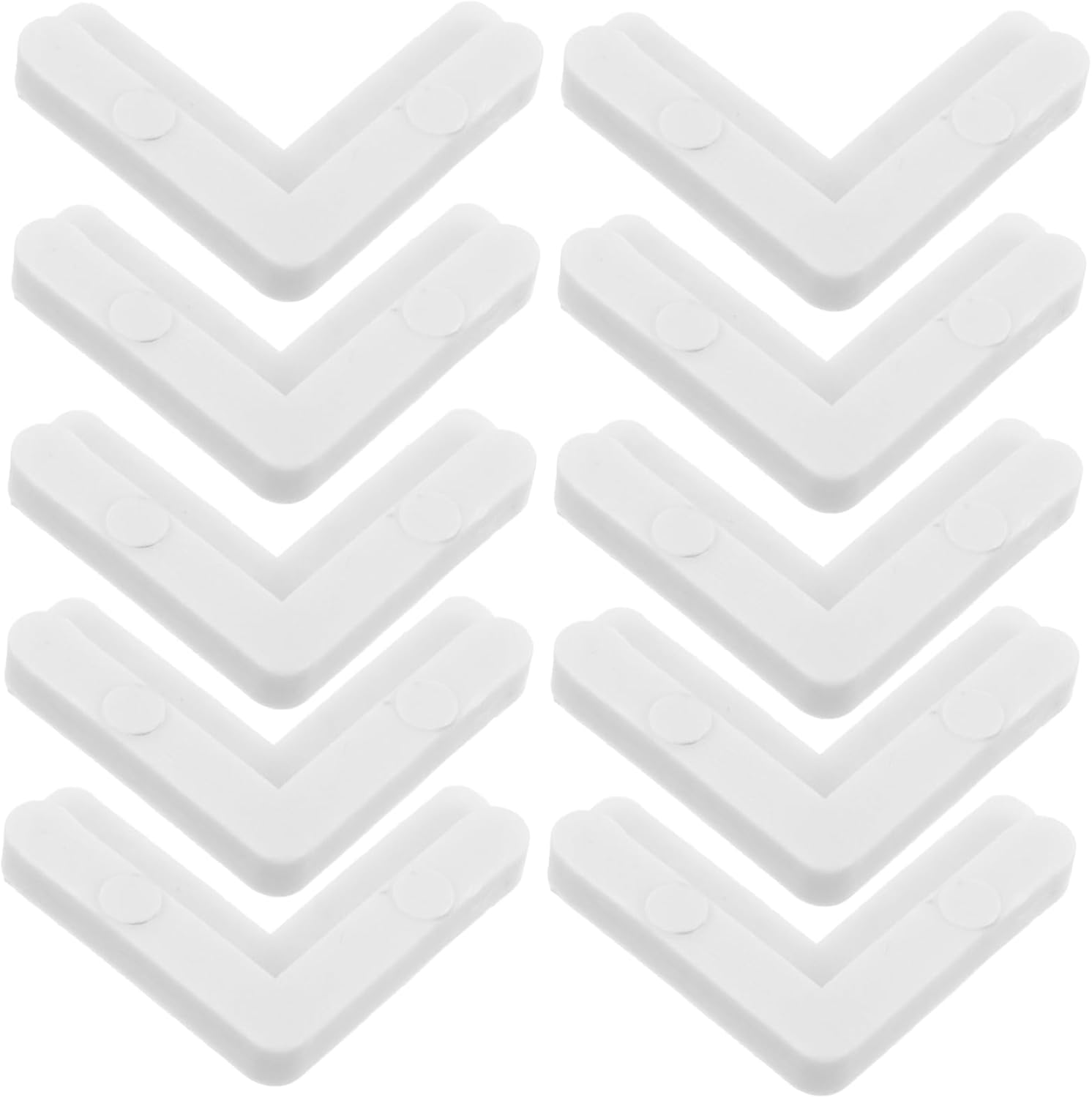 Amazon.com: 10pcs L Bracket Joint Plastic Frames Small Corner Bracket ...