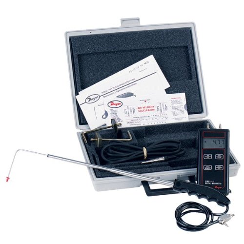 Dwyer Series 477 Handheld Digital Manometer, Intrinsically Safe, FM ...