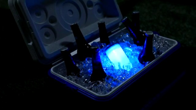 Watch Brightz CoolerBrightz Color Changing Cooler Ice Chest Light on ...