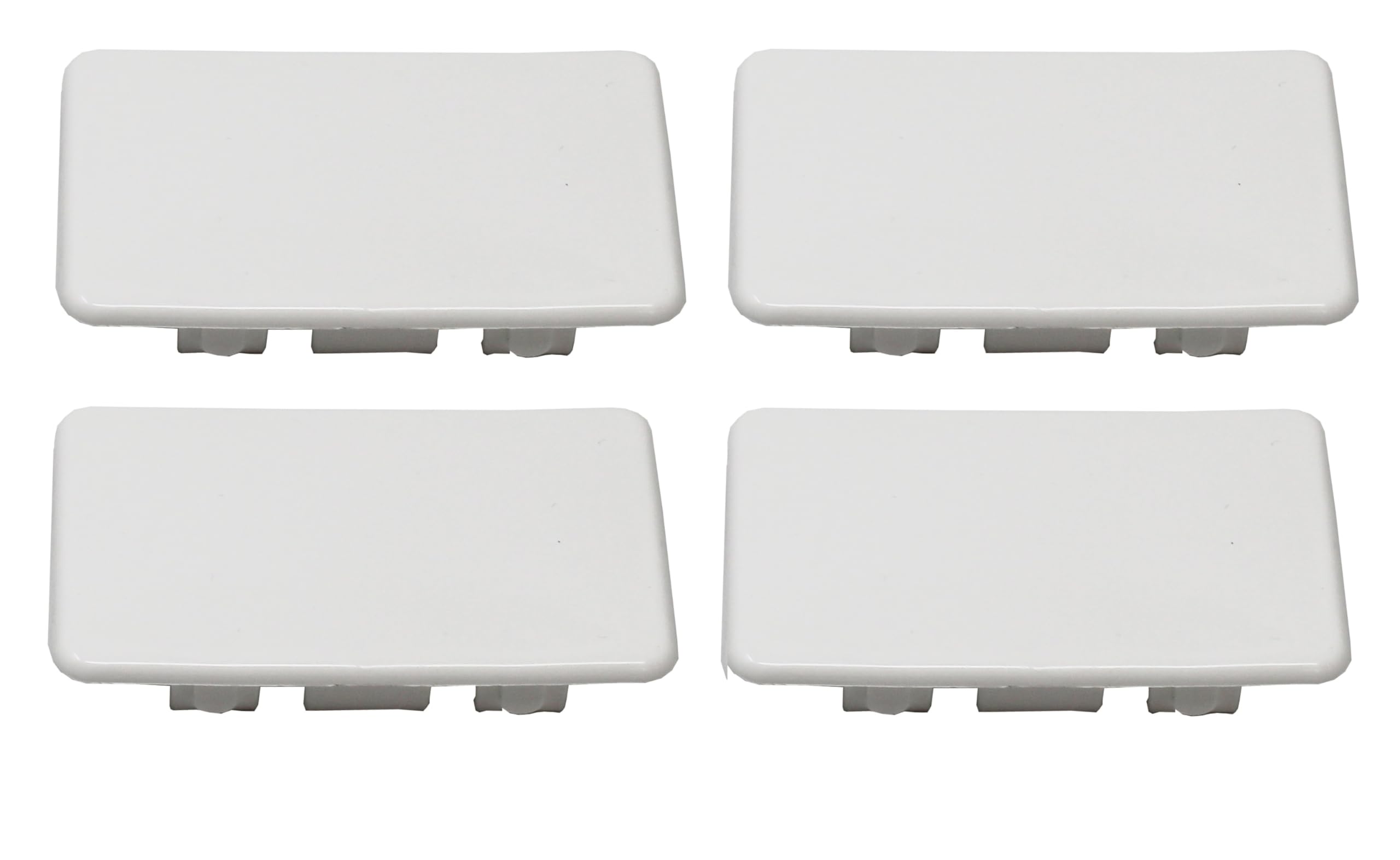 Amazon.com : Plastic 2"x 3.5" Internal Vinyl Fencing End Caps (4 ...
