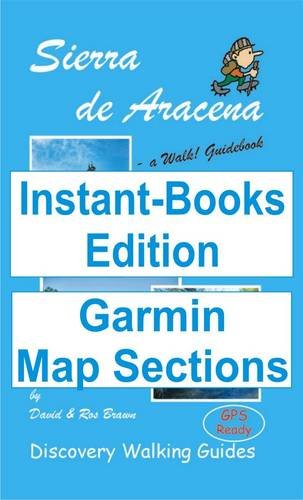 Amazon | Walk! Sierra De Aracena Tour and Trail Map Sections for Garmin ...