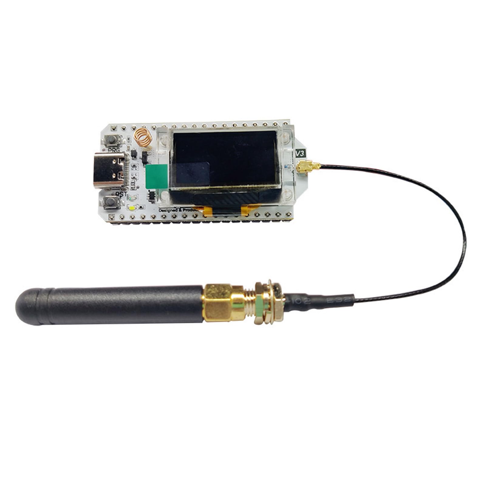 Amazon.co.jp: Necvior ESP32+LoRa 開発ボード SX1262 ESP32-s3 チップ 0.96 インチ OLED ディスプレイ WiFi LoRaWan 433 ...