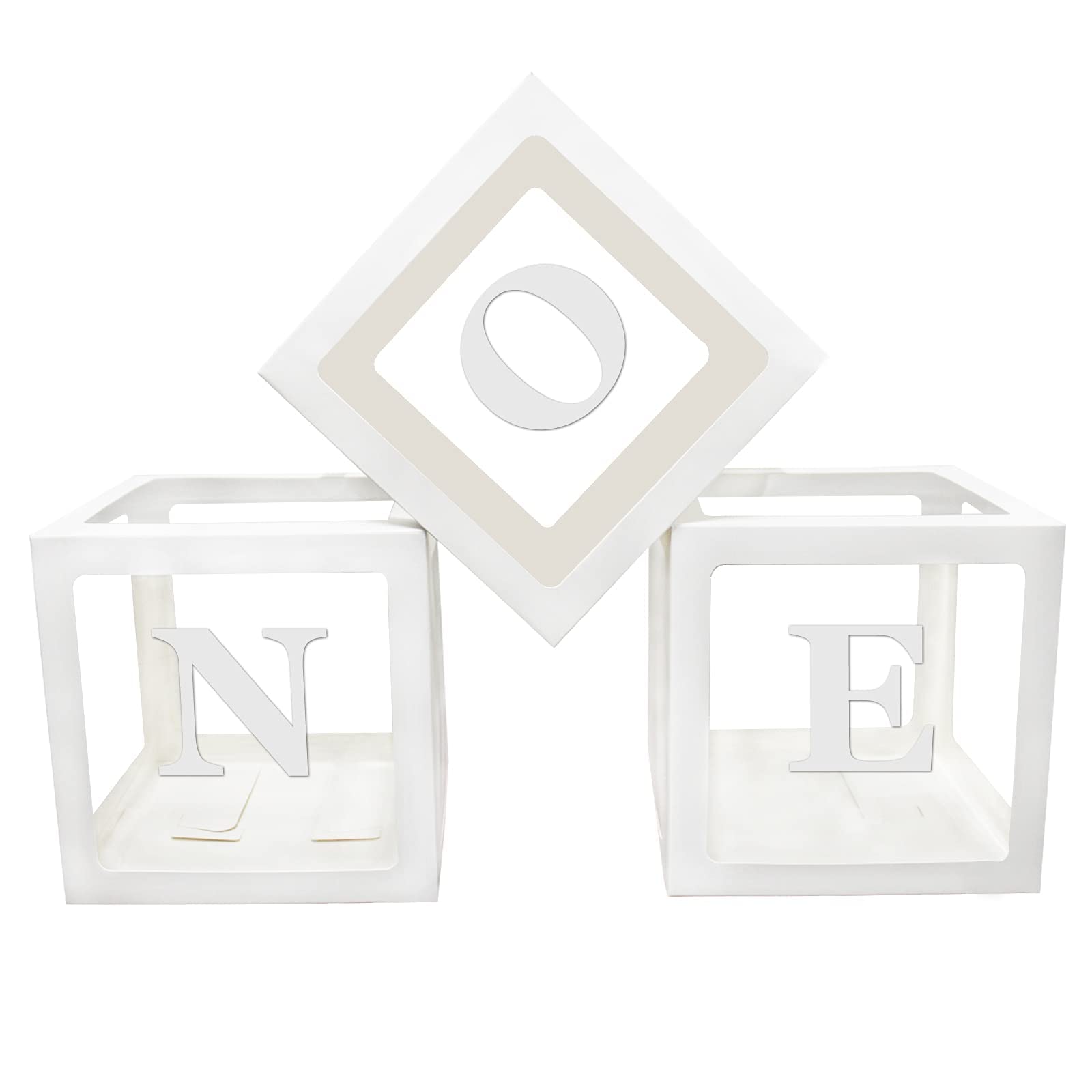 Buy First Birthday Balloon Boxes,Baby Boxes with Letters for Baby ...