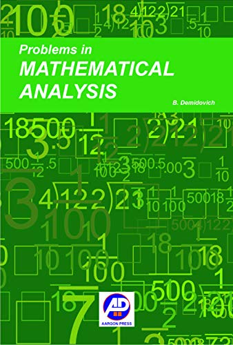 Amazon.in: Buy PROBLEMS IN MATHEMATICAL ANALYSIS Book Online at Low ...