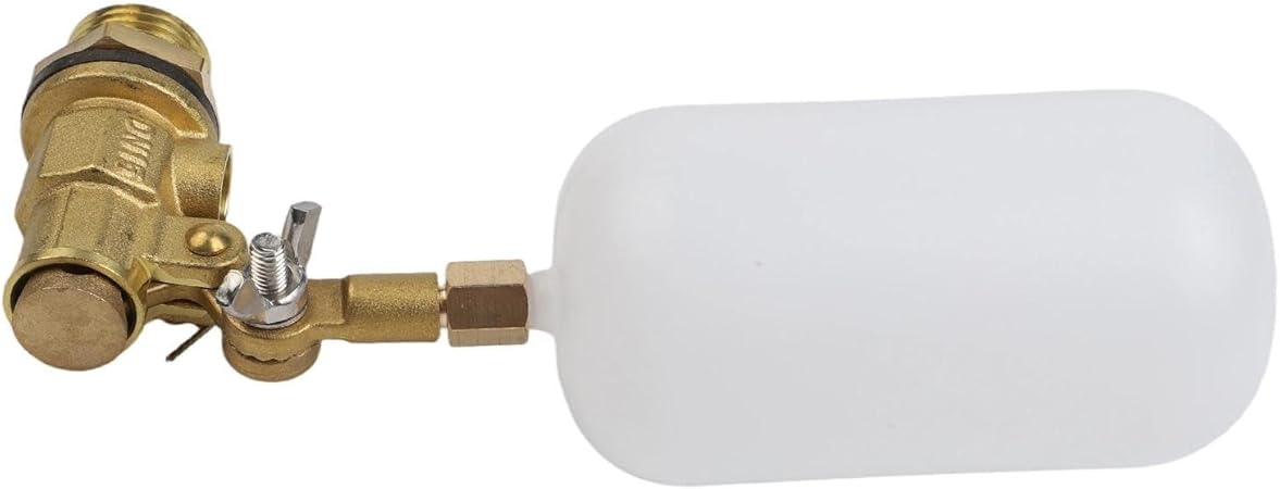 Float Valve for Pond Livestock Tank and Aquarium, 1/2 Inch NPT Brass ...