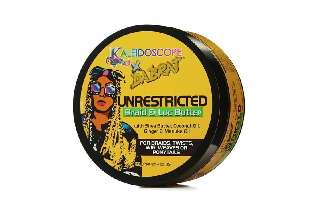 Amazon.com : Kaleidoscope Da Brat Unrestricted Braid & Loc Butter 4.0 ...